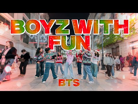 [KPOP IN PUBLIC] BTS (방탄소년단) _ 흥탄소년단 (Boyz With Fun)🎄| Dance Cover by RIGHT HERE CREW from Barcelona