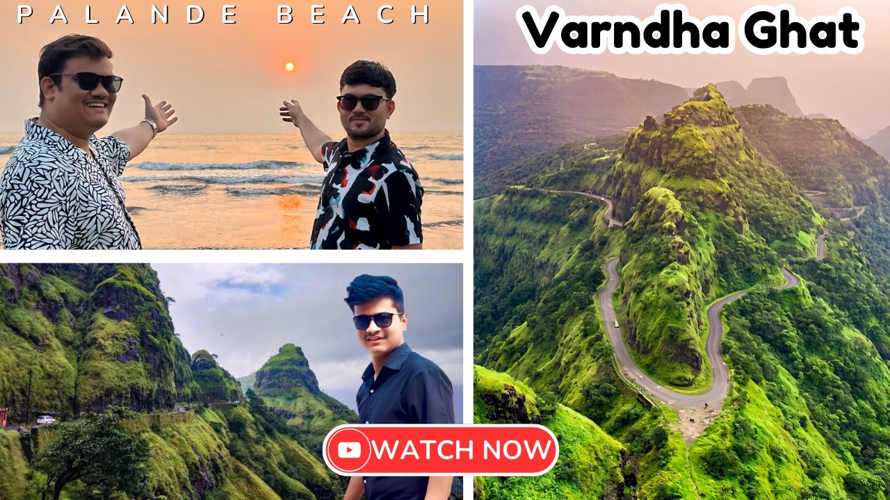 Dapoli To Pune🚗Via Varndha Ghat 🏞️-Bhor Must-See || Palande Beach ...