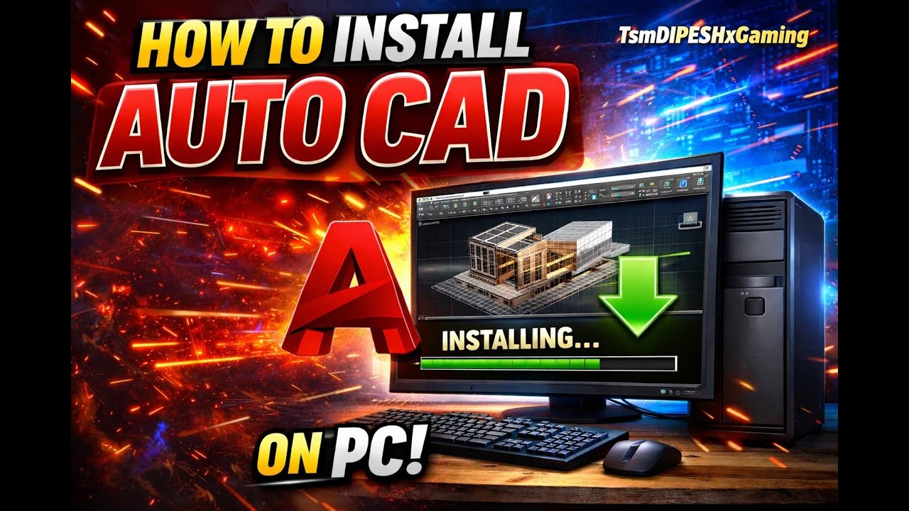 How to Install AutoCAD on PC (Step-by-Step) | 100% Working 2025 - YouTube