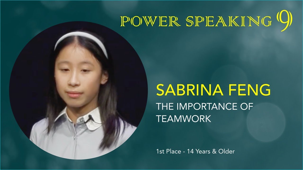 Sabrina Feng | The Importance of Teamwork - YouTube