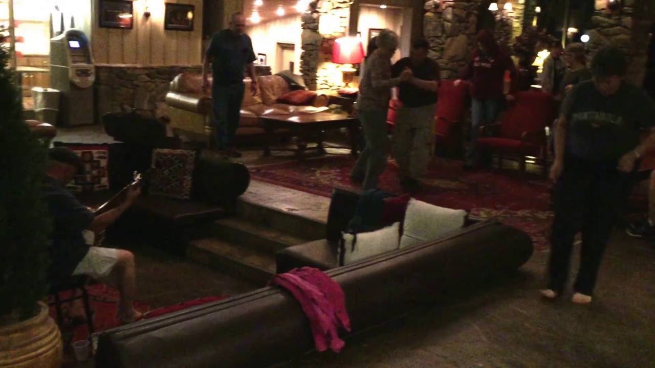 Bluegrass Clog and Square Dancing at Fontana Village - YouTube