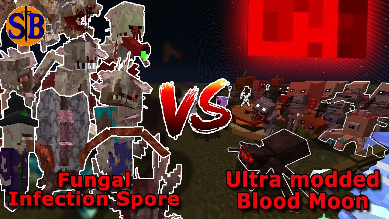 Can the Fungal Infection Survive an Ultra modded Blood Moon's Night ...