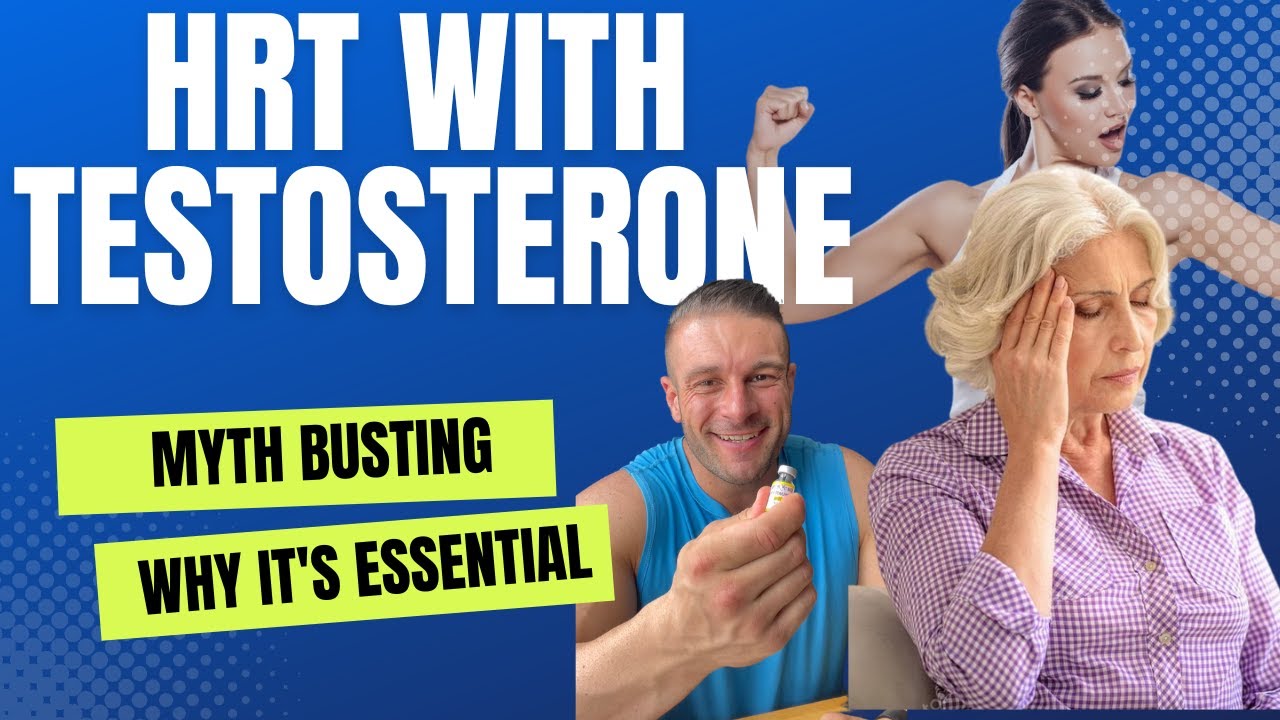 HRT with TESTOSTERONE - YouTube