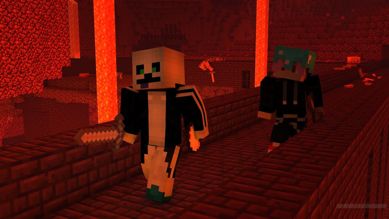 Criei um MEGA NETHER HUB no MINECRAFT! ft. LukeON - DREEVSCRAFT #2 ...