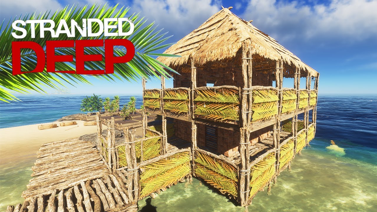 MINHA HUMILDE CASA ESTA PRONTA!! - Stranded Deep - YouTube