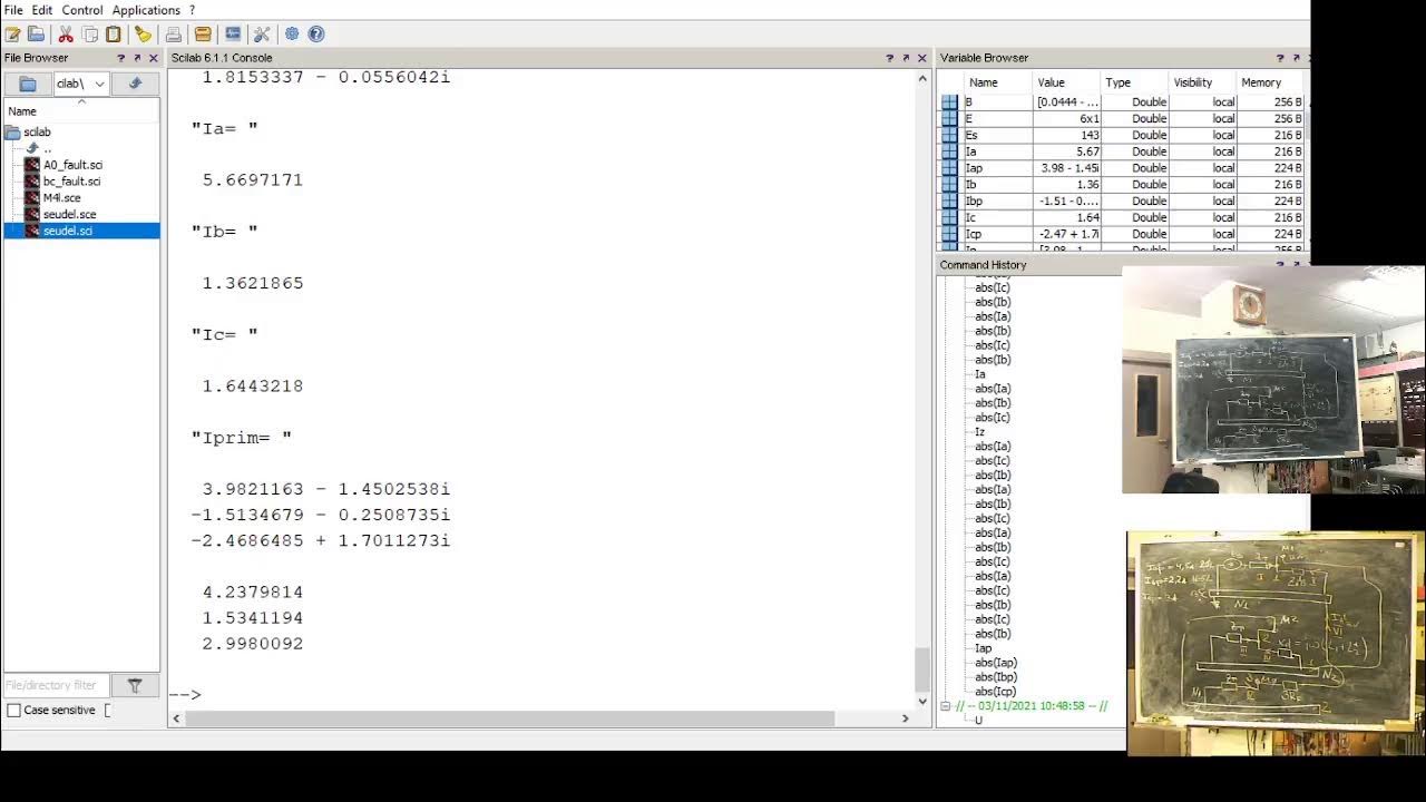 Datortehnika enerģētikā. 10.Lekcija Vienfāzes īsslēguma aplēse - YouTube