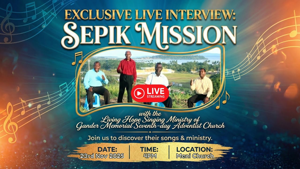 Exclusive Live Interview – Sepik Mission & Living Hope Singing Ministry ...