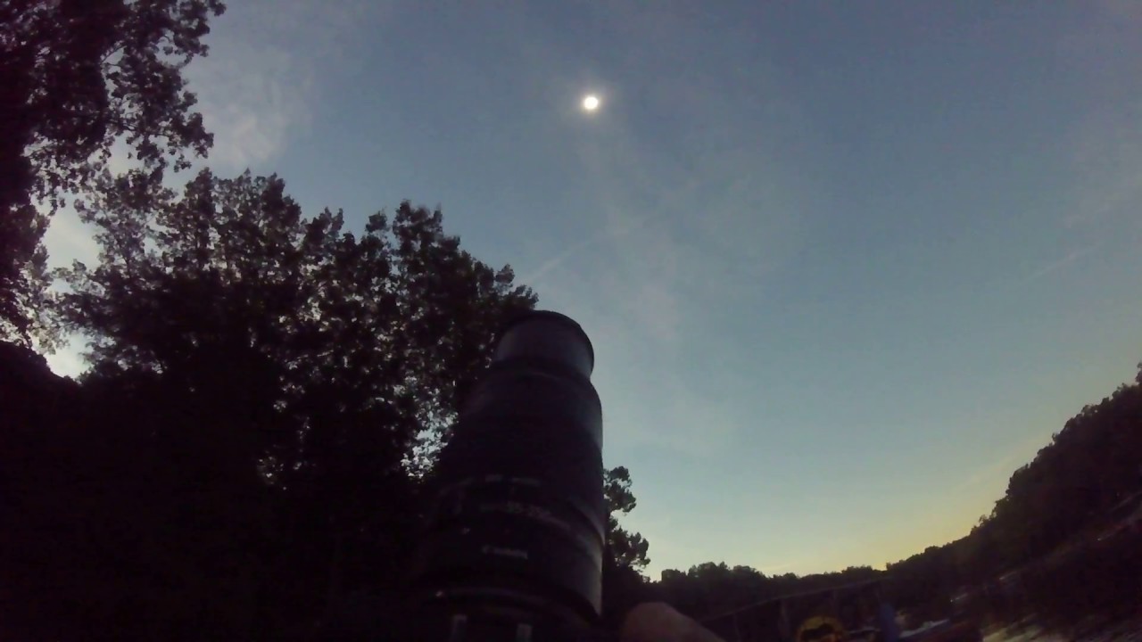 Gopro during the eclipse (2017) Marion, IL - YouTube
