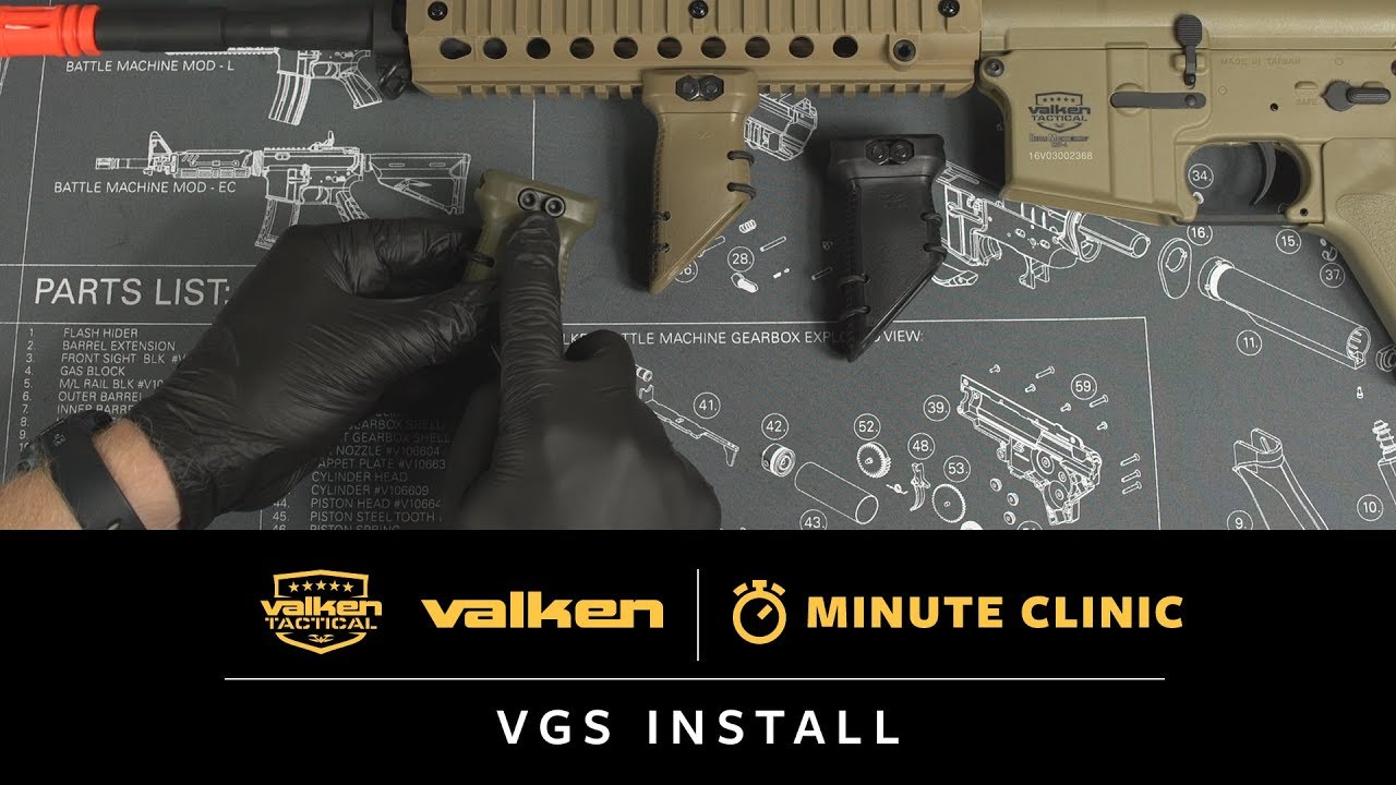 Valken Minute Clinic - VGS Install - YouTube