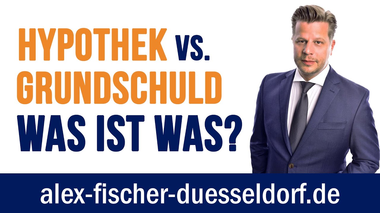 Unterschied: Hypothek und Grundschuld (Immobilienfinanzierung, erste ...