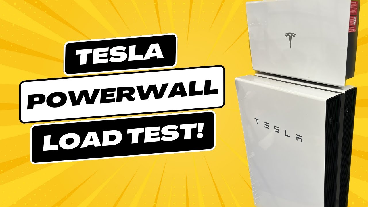 Powerwall Load Test - What Can 3 Powerwalls Handle Continuously? - YouTube
