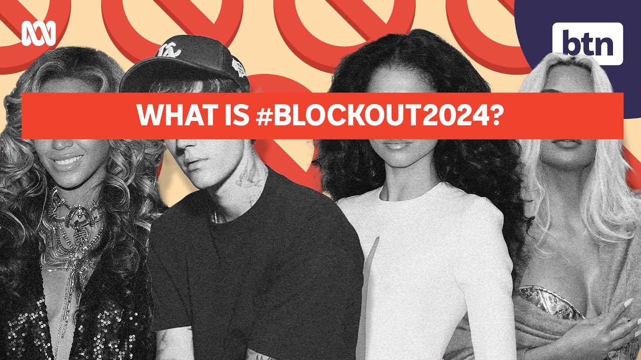 Celebrity #blockout2024 - Behind the News - YouTube