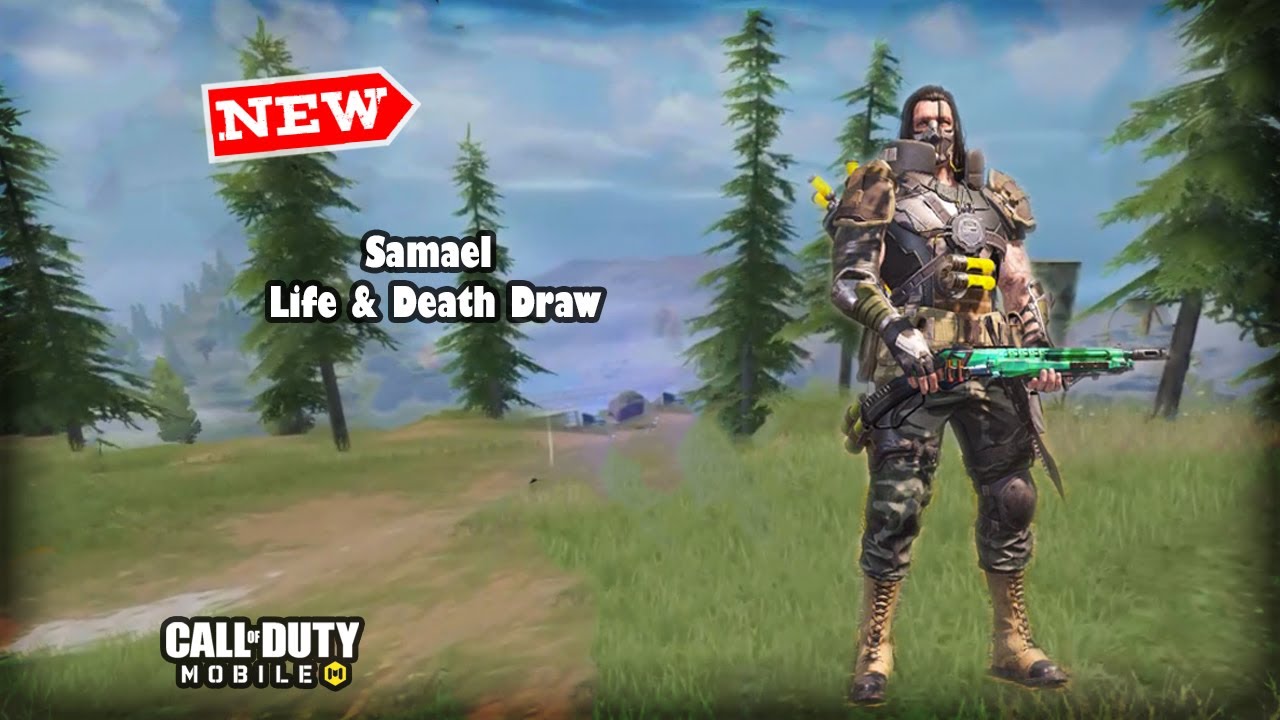*New* Samael Skin Gameplay 🔥🔥! Life and Death Lucky Draw | Cod Mobile ...