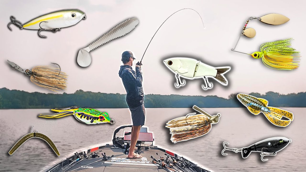 Fishing With EVERY Lure I Own!! (Uncut Bass Fishing Tips) - YouTube