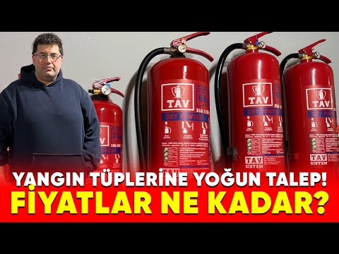 Kartalkaya Felaketi Sonrası Yangın Tüpü Satışları Patladı! Yangın Tüpü Fiyatları Ne Kadar?