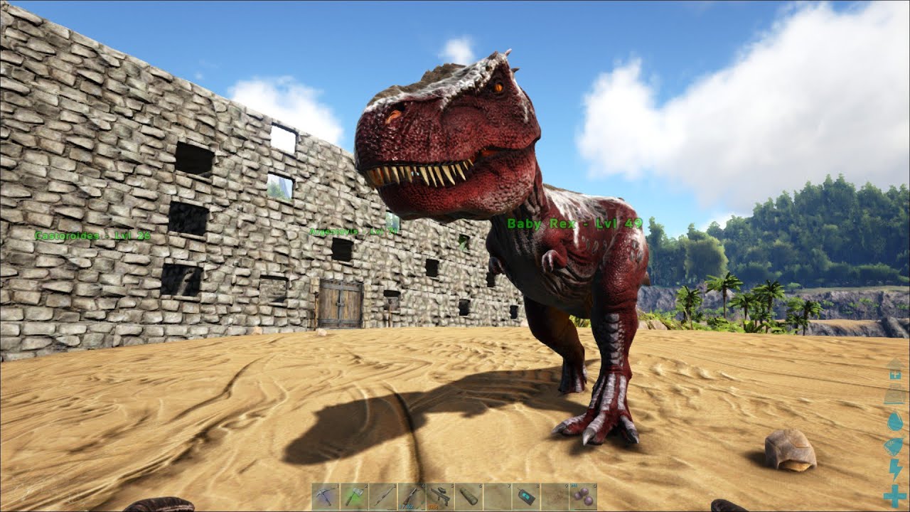 Breeding Rex's - Ark The Island Episode 4 - YouTube