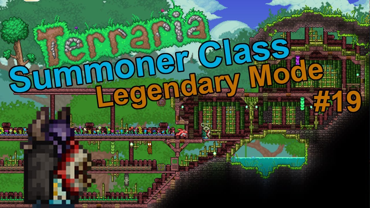 Terraria Summoner Class Longplay: Ogrodniczy etap #19 - YouTube