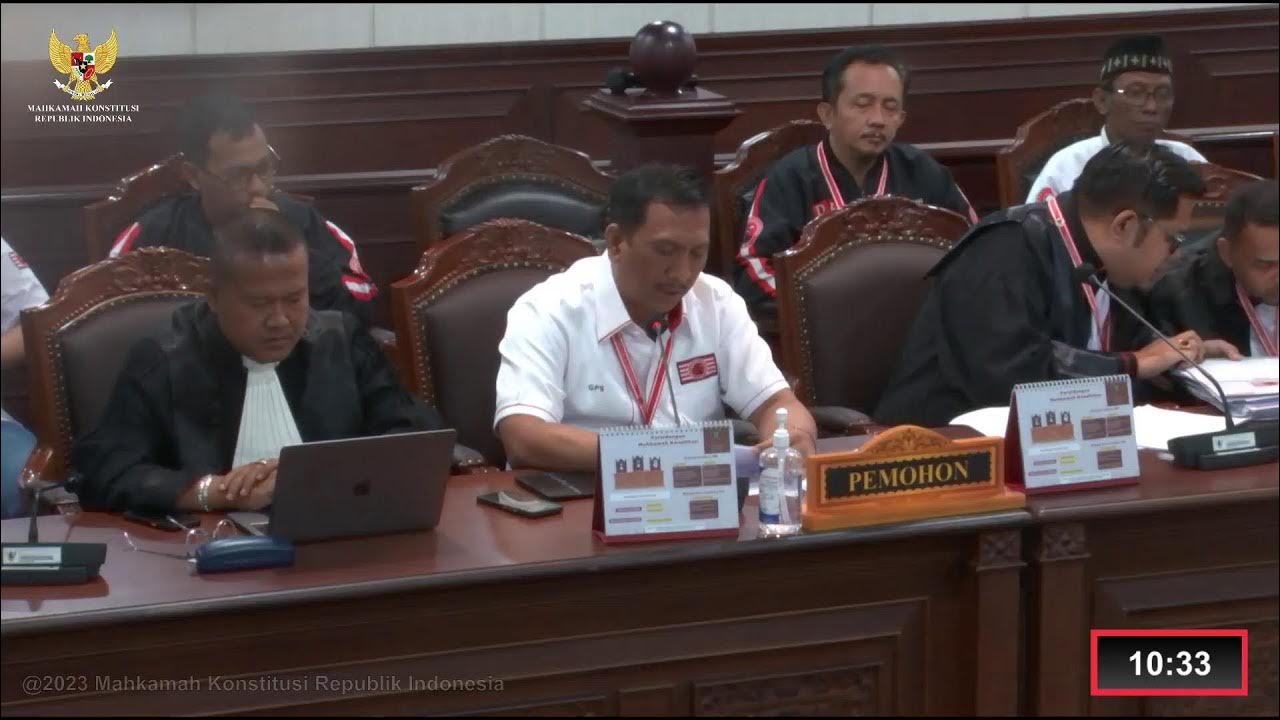 Sidang Perkara Nomor 16/PUU-XXI/2023. Rabu, 1 Maret 2023. - YouTube