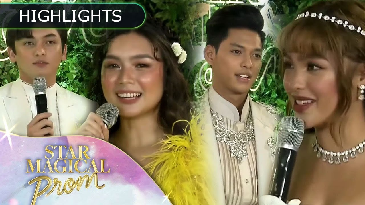 Sweet, 'kilig' pairs who walked the Star Magical Prom ivory carpet ...