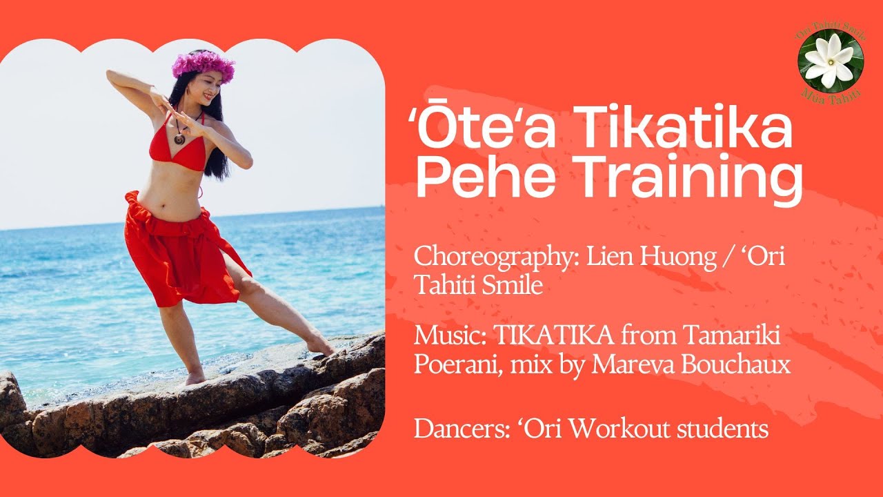 Pehe training combo ʻŌteʻa Tikatika performed with dancers from 'Ori ...