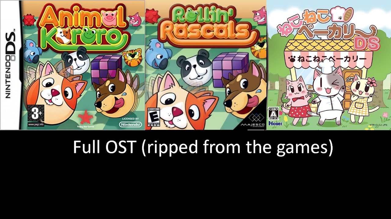 Rollin' Rascals/Animal Kororo/Neko Neko Bakery DS OST - YouTube