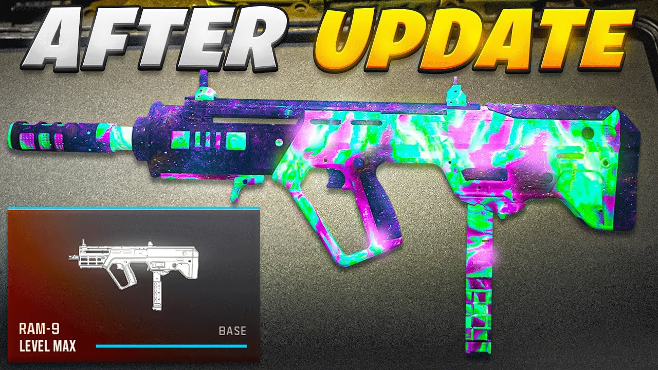 new *BEST* RAM-9 after UPDATE in WARZONE 3! 😯 (Best RAM 9 Class Setup ...