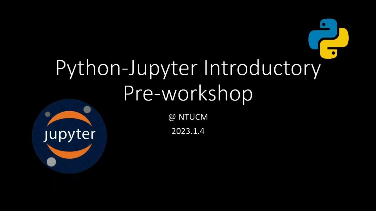 【2024 Bio-Image Analysis Workshop 】0. Python 入門工作坊 - YouTube