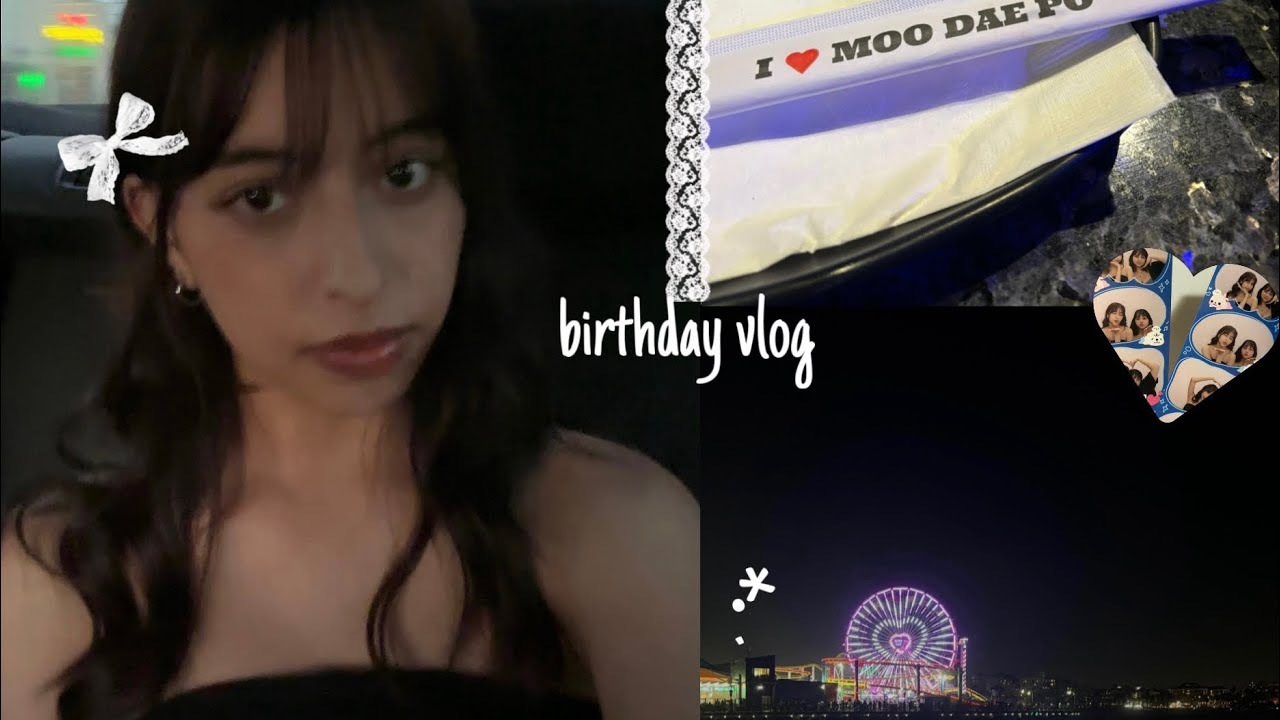 birthday vlog 🍰: shopping, kbbq, beach, arcade games, photobooth, etc ...