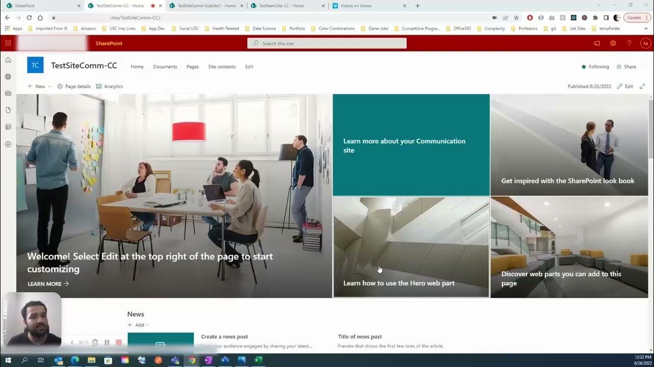 Flat vs Hierarchical Site Architecture - SharePoint - YouTube