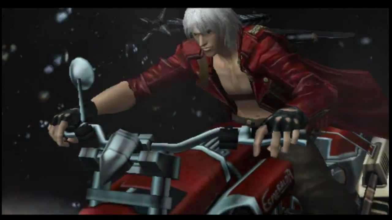 Devil May Cry 3 Special Edition Pc Dante Rides a Motorcycle - YouTube
