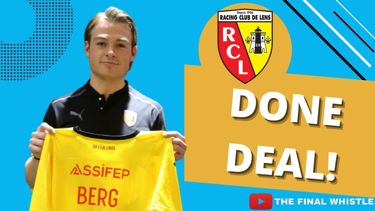 Patrick Berg the young Norwegian signs for RC Lens! What a bargain for ...
