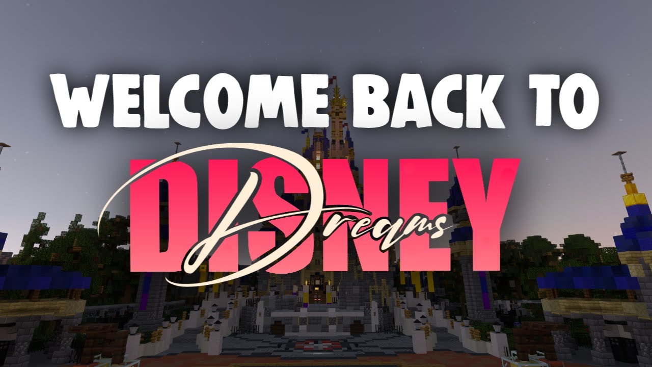It's Time - Disney Dreams | Minecraft Bedrock Walt Disney World - YouTube