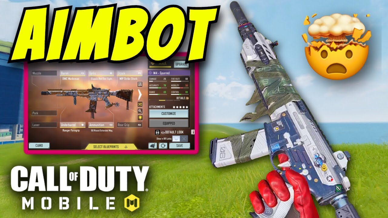 This M4 Gunsmith is Like Aimbot🤯| Best M4 Gunsmith! | COD MOBILE - YouTube