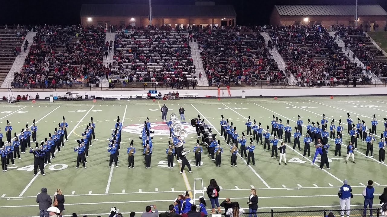 The John Tyler Big Blue Band Halftime Show 11-10-2017 - YouTube