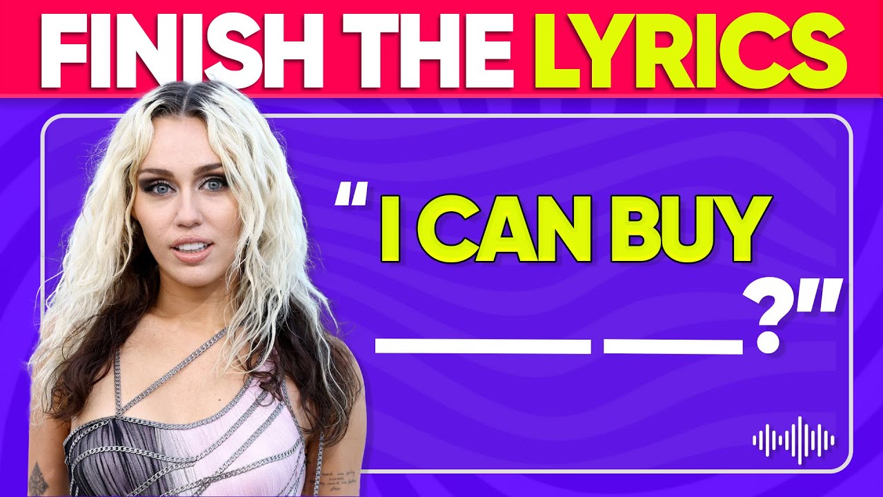 Finish the Lyrics | Popular | Viral | TikTok 🎵 Popular 2023 Songs Music ...