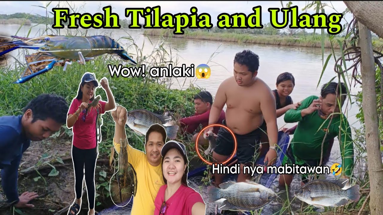 FISHING TILAPIA AND ULANG | HERLYN BATIN - YouTube