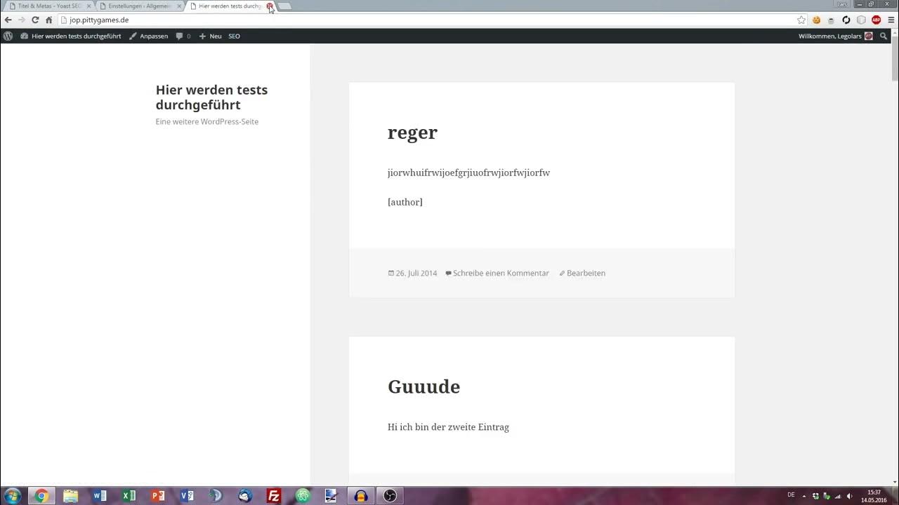 Yoast SEO Wordpress Plugin Tutorial - Suchmaschinenoptimierung leicht gemacht - YouTube