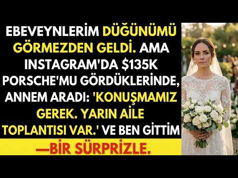 Düğünümde Ailem İçin Ayrılan 3 Koltuk Boş Kaldı. 2 Yıl Sonra Porsche'umu Görünce Beni Hatırladılar.