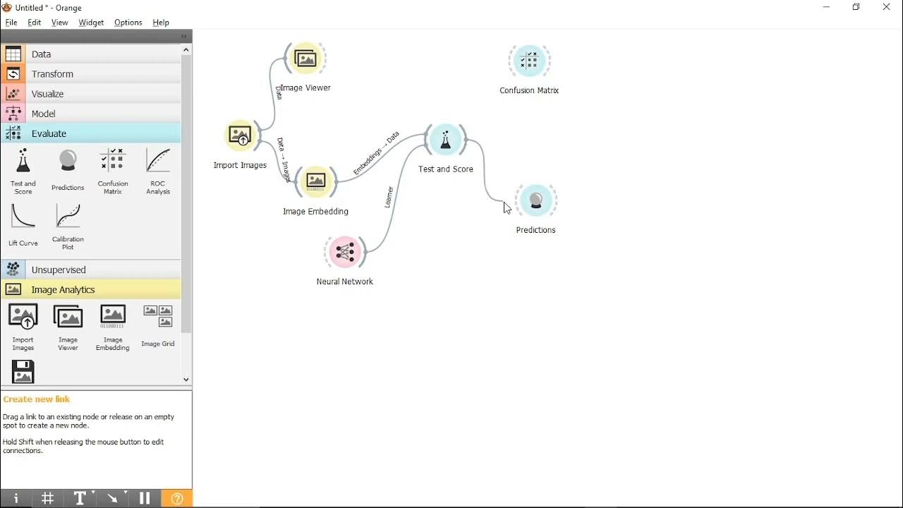 Klasifikasi menggunakan algoritma neural network di tool orange ...