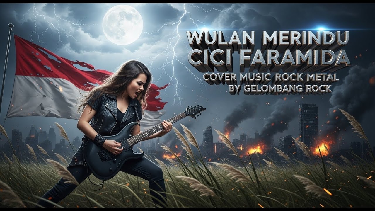 wulan merindu - CICI FARAMIDA [ COVER MUSIC ROCK METAL ] BY GELOMBANG ...