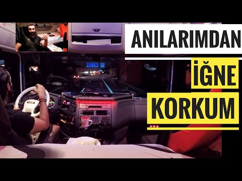 TIR ile GECE UZUN YOLCULUK / Rotterdam - Berlin SEFERİ