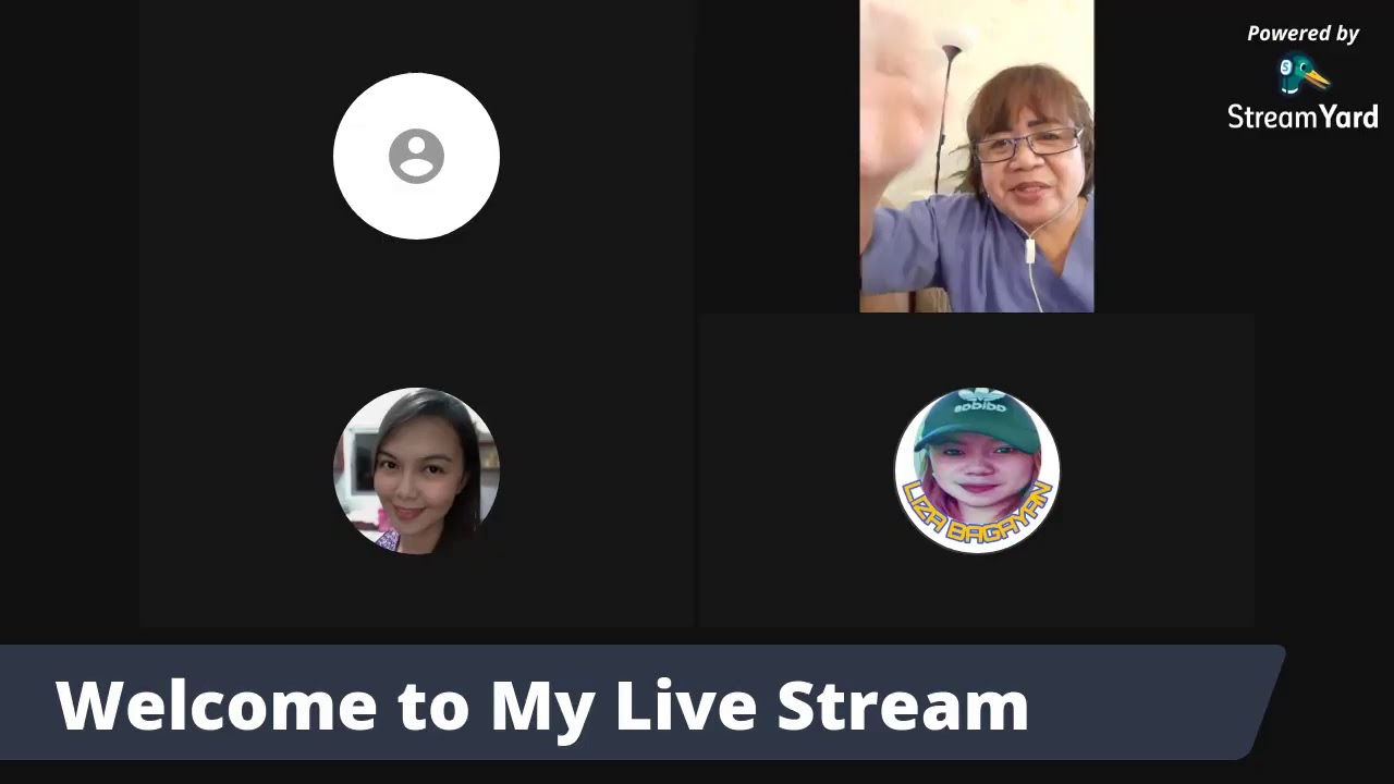WELCOME TO MY LIVE STREAM - YouTube