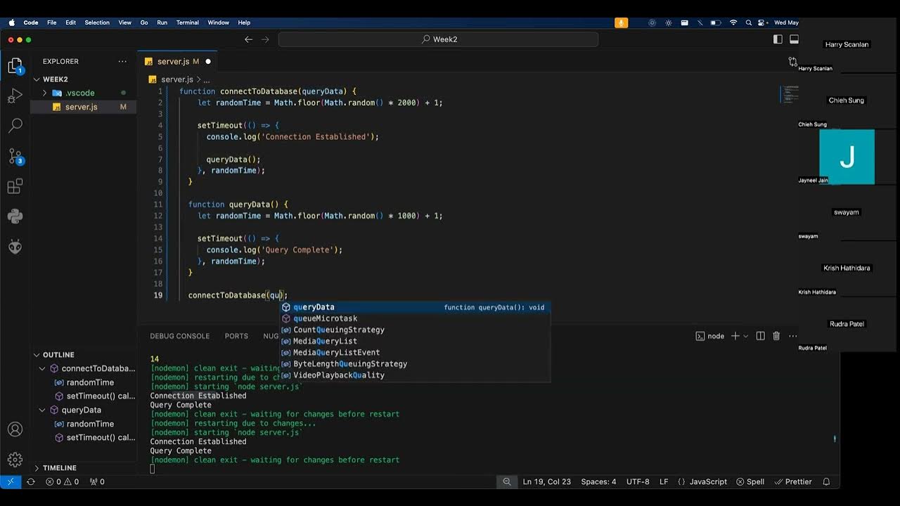 Week 3 - Sync vs Async Javascript - YouTube