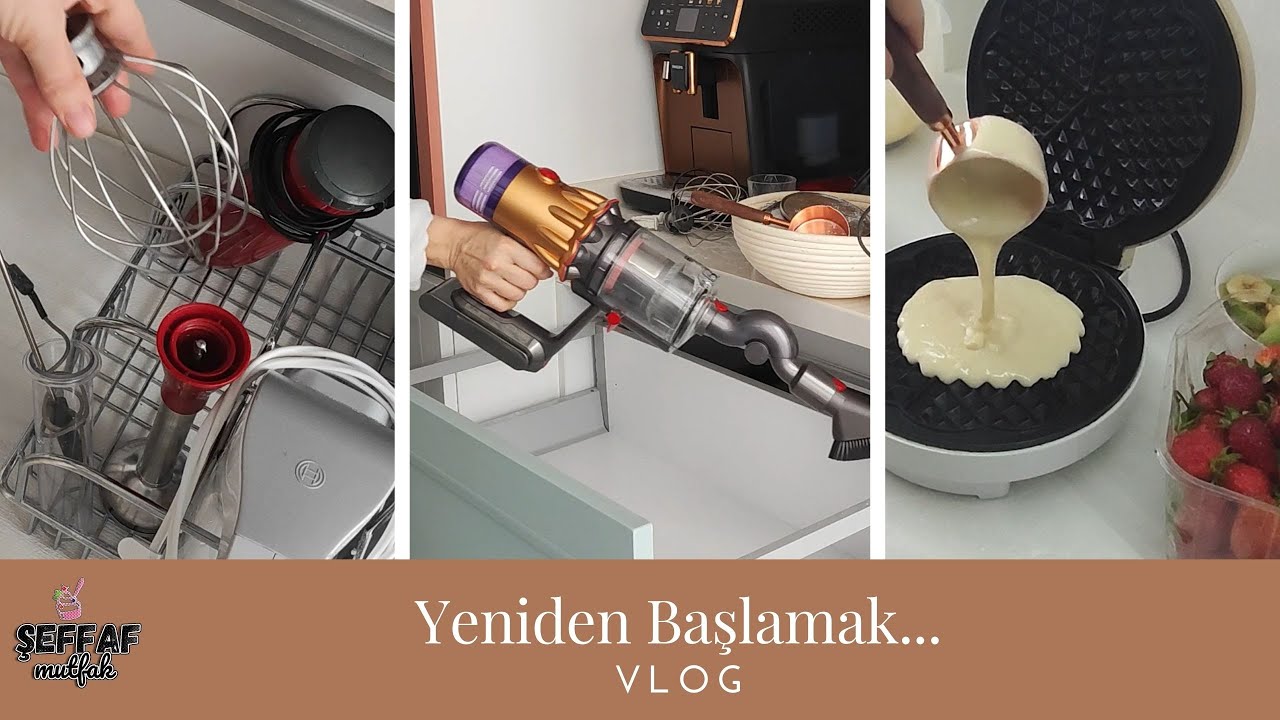 Vlog ️ Temizlik, Düzen Ve TATLI ile Yeniden Merhaba Diyebilmek Çok ...