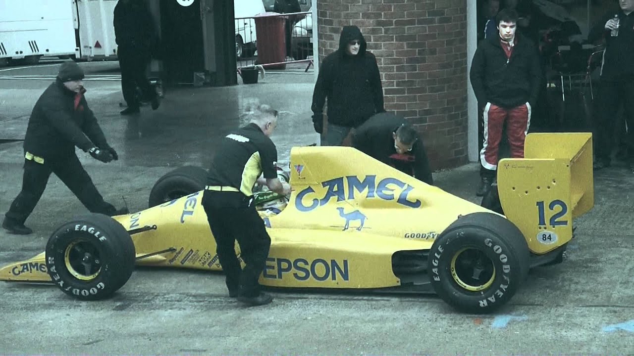 1989 Lotus 101 F1 Car Nelson Piquet and Satoru Nakajima - YouTube
