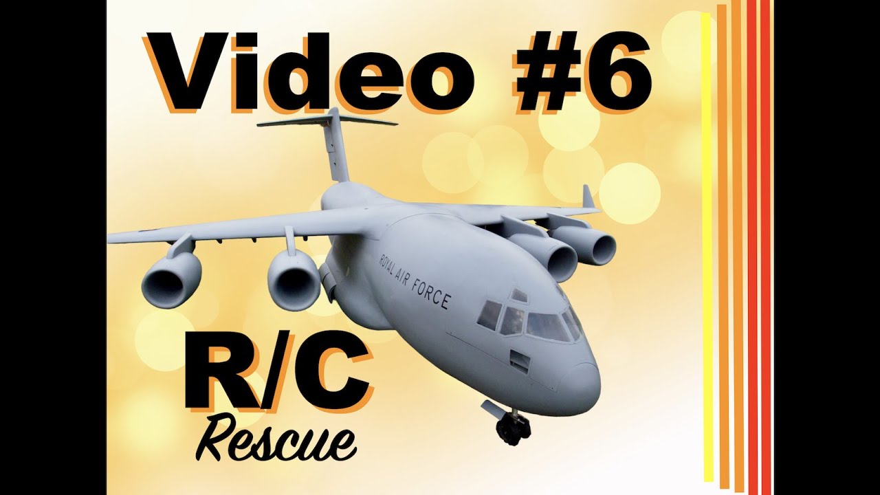 Rescuing the C17 Giant RC Jet video 6 - YouTube
