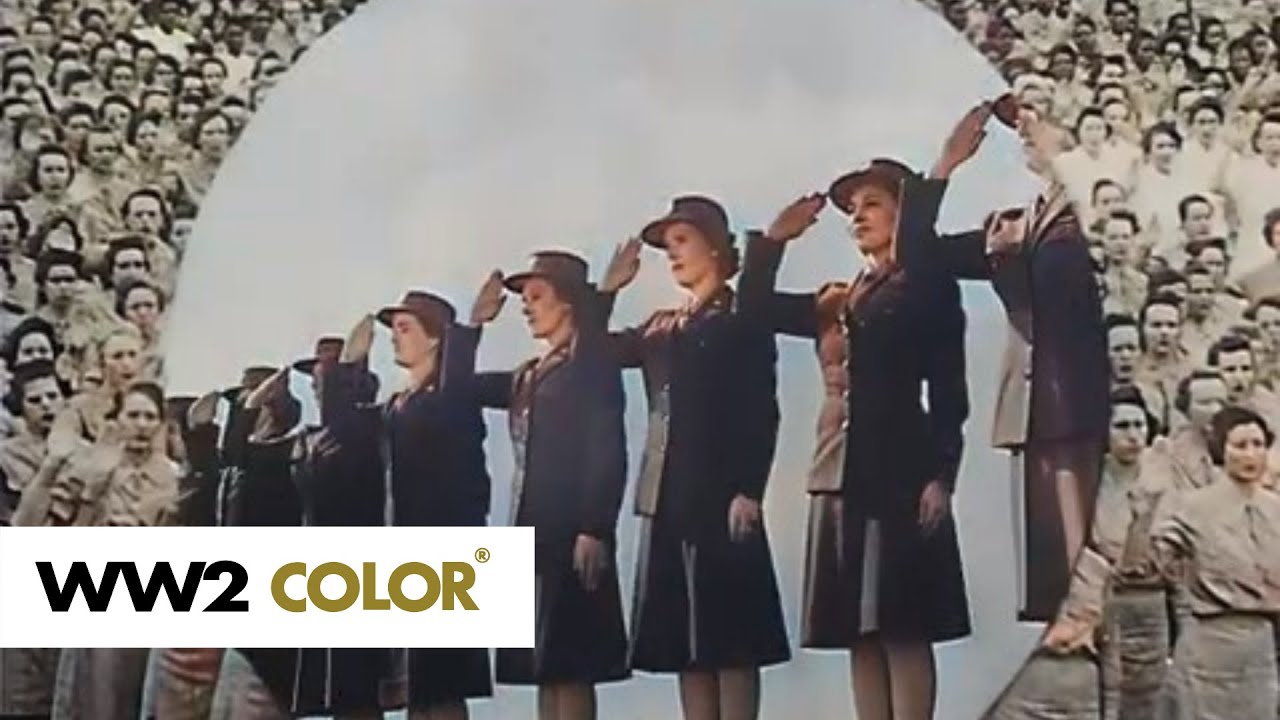 1944: The Vital Role of American Women and the WACs in WWII - YouTube