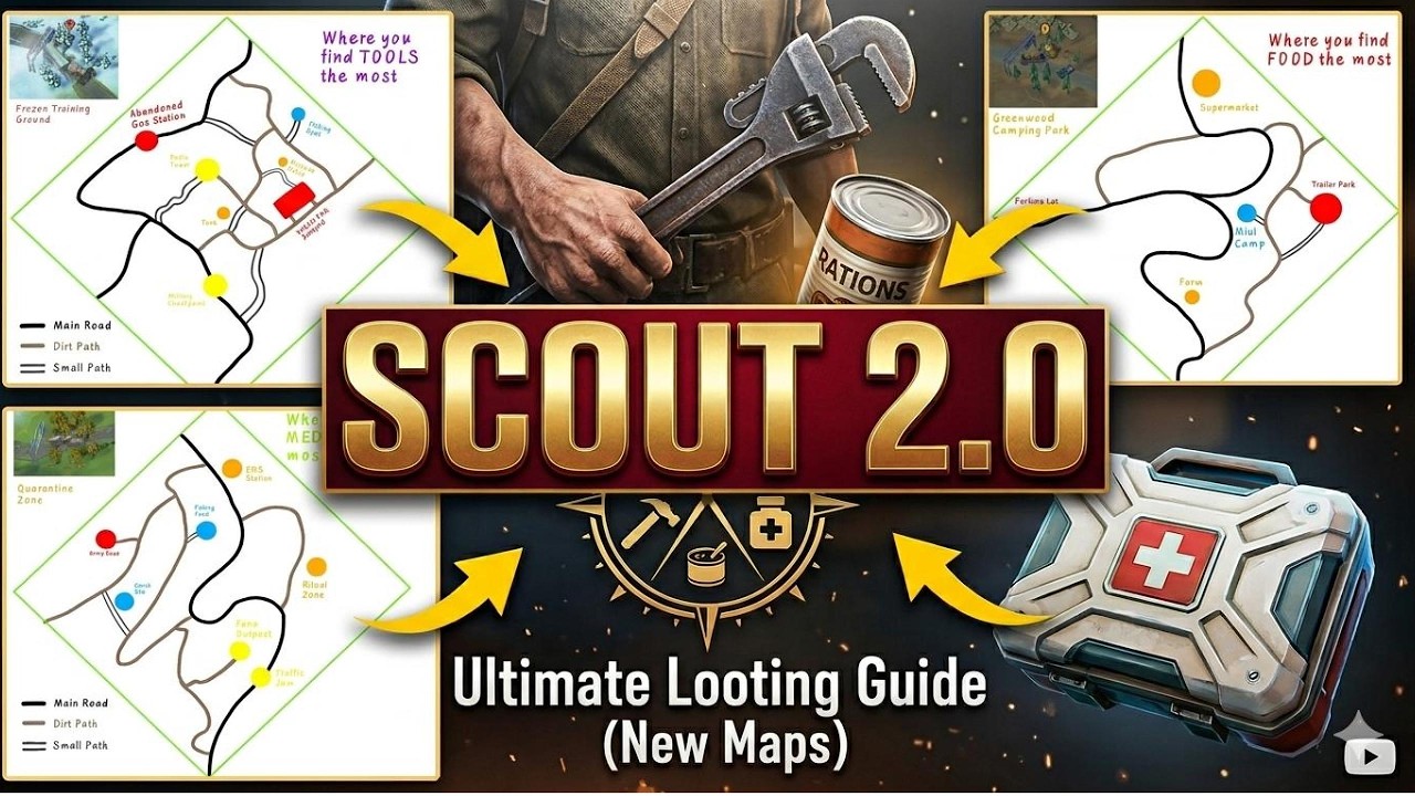LDOE Scout 2.0 FULL GUIDE 🔥 Greenwood, Quarantine & Frozen Zones | Best ...
