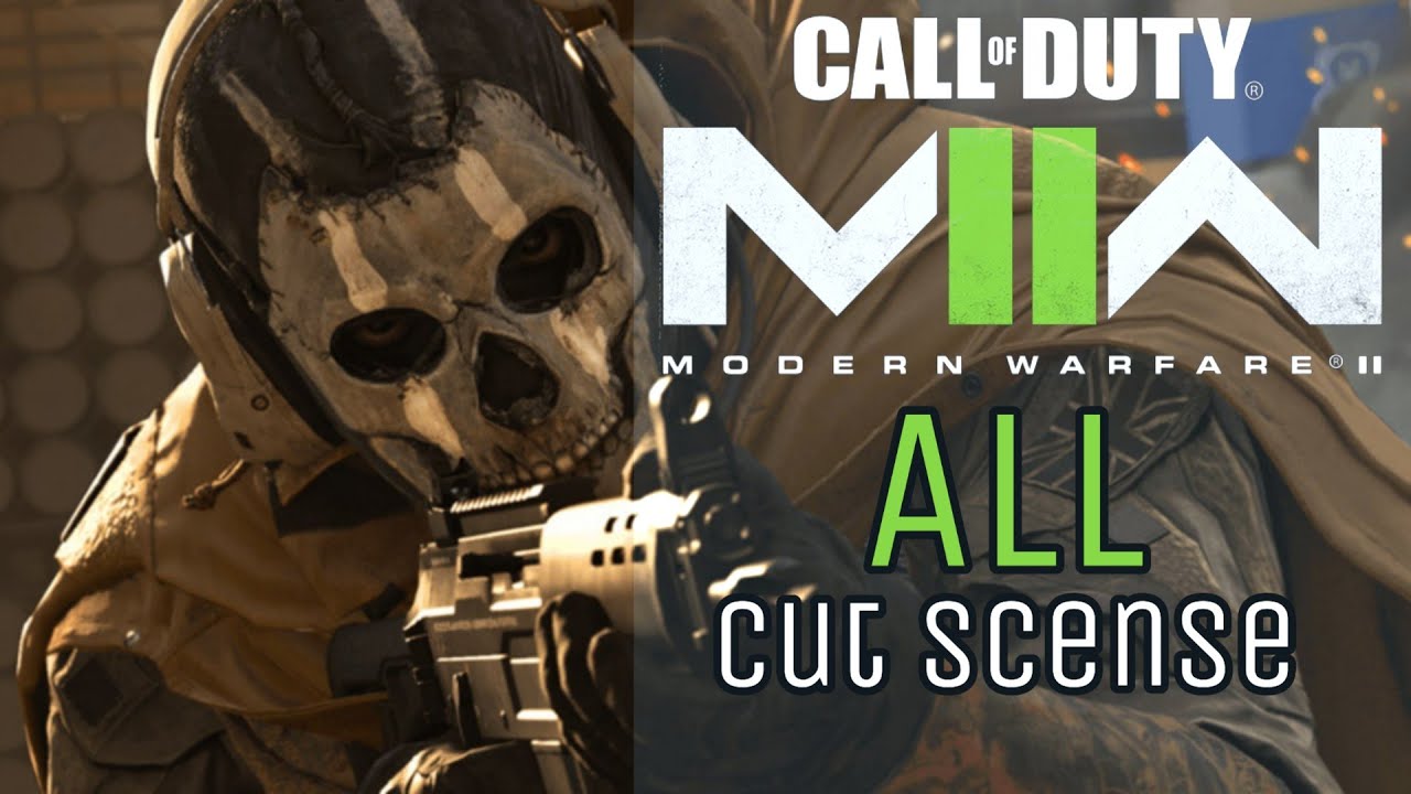 Call of Duty Modern Warfare 2 All CUTSCENE MOVIE WITH ENDING AND AFTER ...