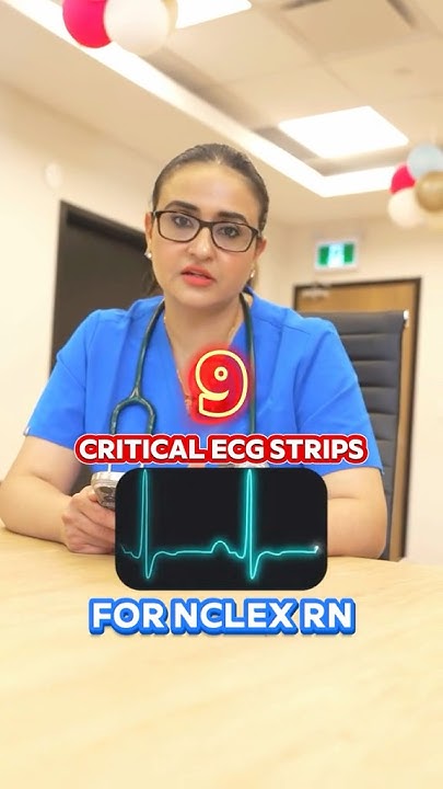 Master These 9 ECG Strips to Crush Your NCLEX-RN! 💥🫀#shorts - YouTube
